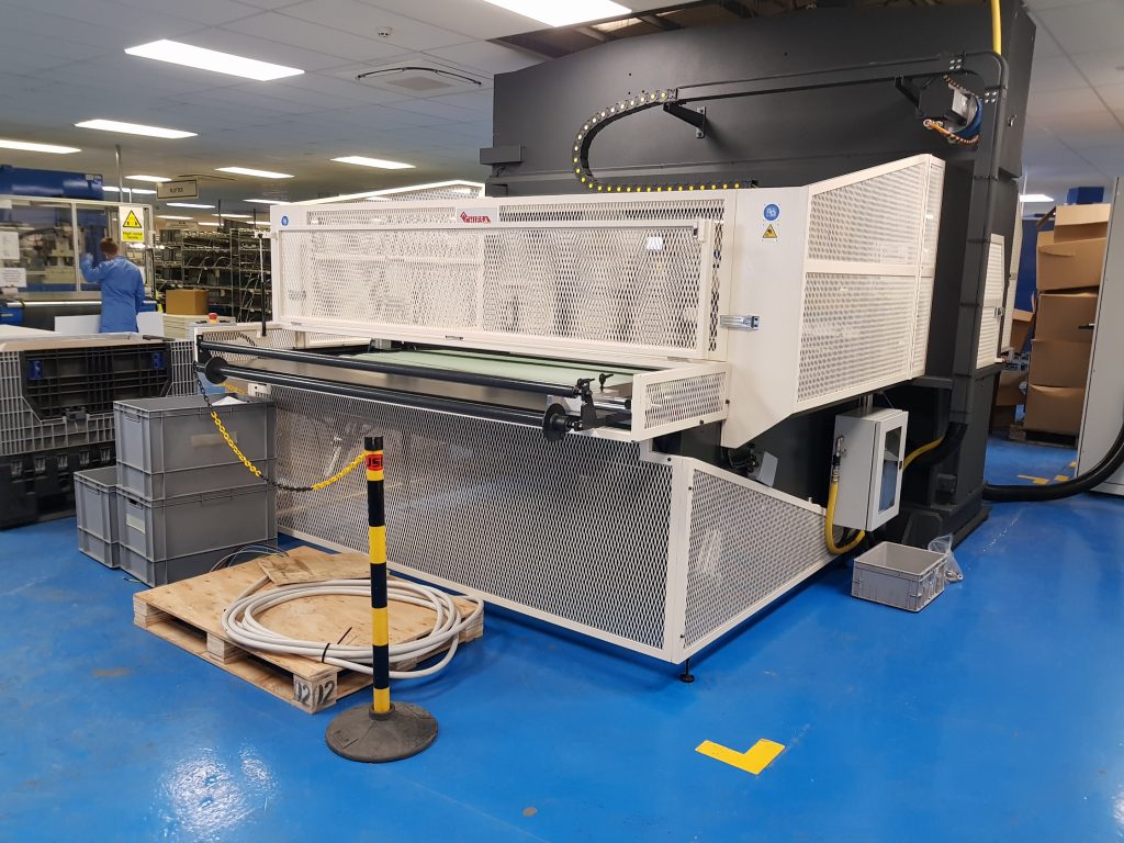 Chiesa Automatic CNC Cutting Press - Cutting Systems UK Ltd